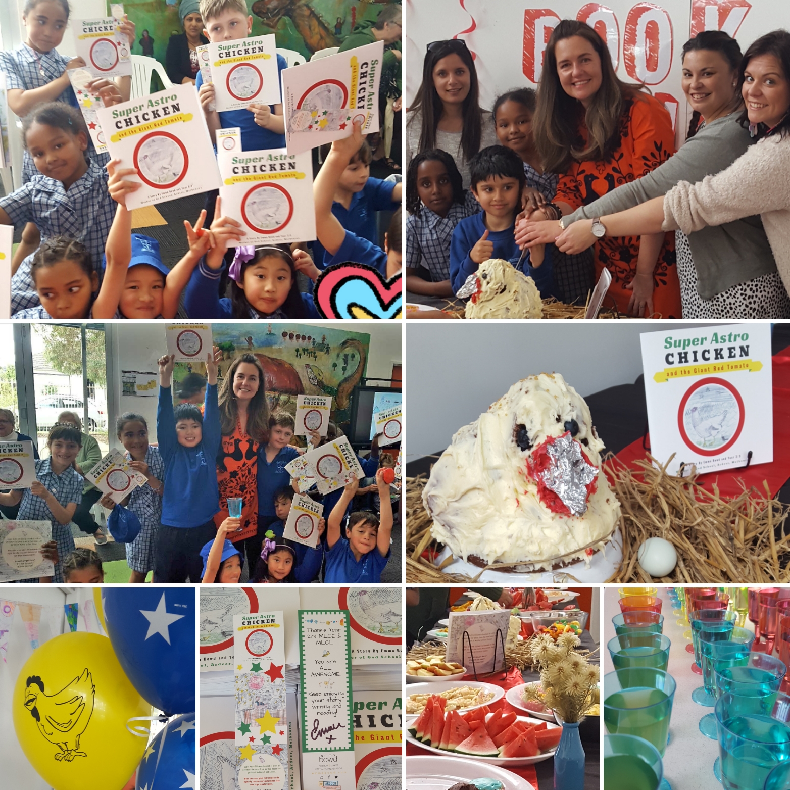 Super Astro Chicken Book Launch 2018 – Emma Bowd